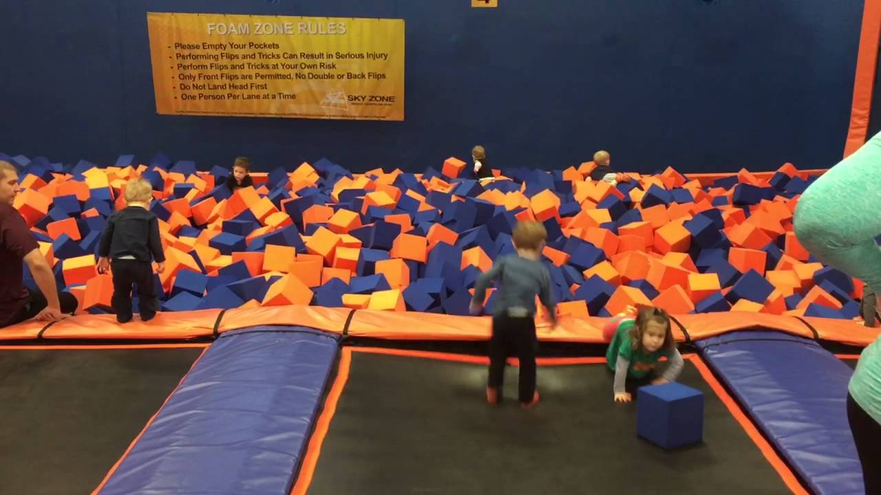 Foam Pit Fun - YouTube