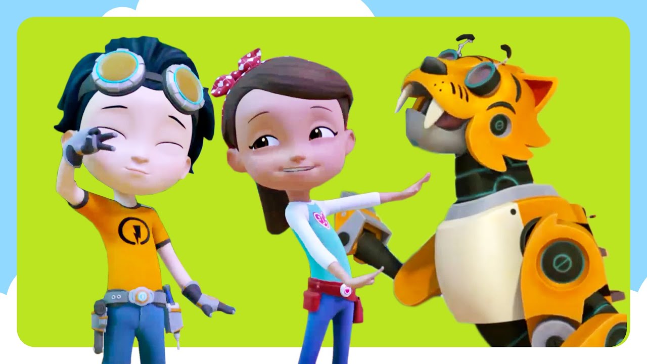 TigerBots’ First Concert +MORE | Rusty Rivets | Cartoons for Kids - YouTube