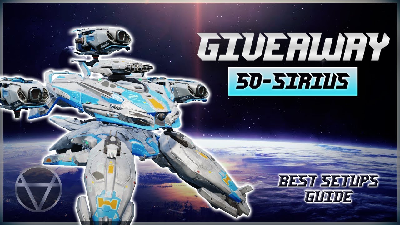 [WR] 🔥 50 Sirius GIVEAWAY & Best Setups GUIDE – Gameplay | War Robots ...