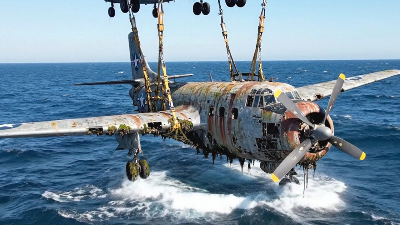 Sunken for Decades The Complete Restoration of an Aircraft Recovered ...