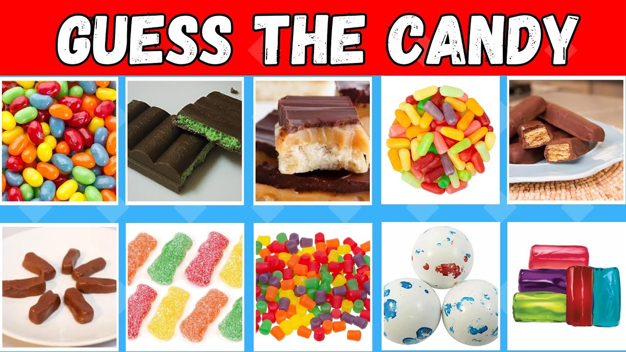 Guess the Candy in 5 Seconds - How Many of These Candies Do You Know ...