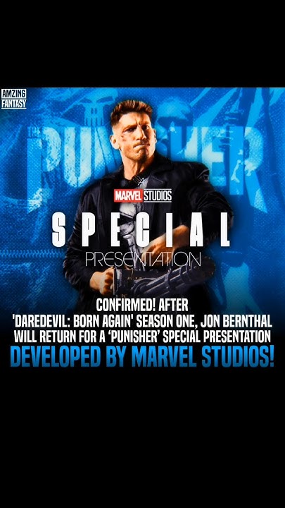 THE PUNISHER IS GETTING A SPECIAL PRESENTATION FROM MARVEL STUDIOS!!! 💀 #shorts - YouTube