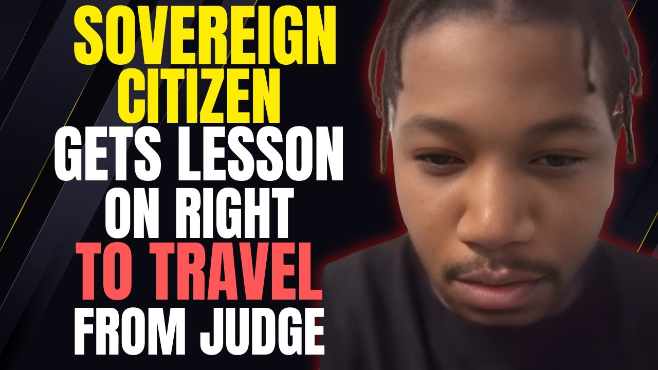 Judge Crushes Sovereign Citizens Weak Arguments Youtube