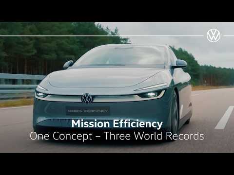 Volkswagen Mission Efficiency | Three World Records for Efficiency and Aerodynamics