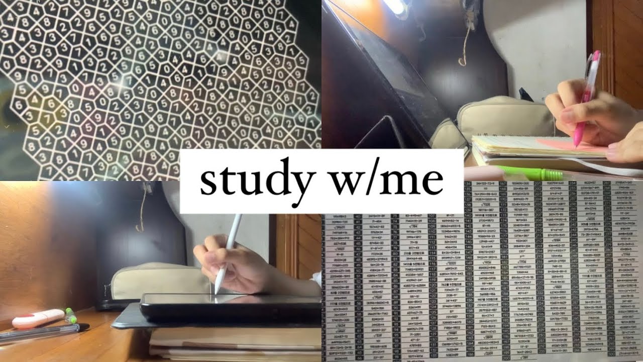 study w/me in a day - YouTube
