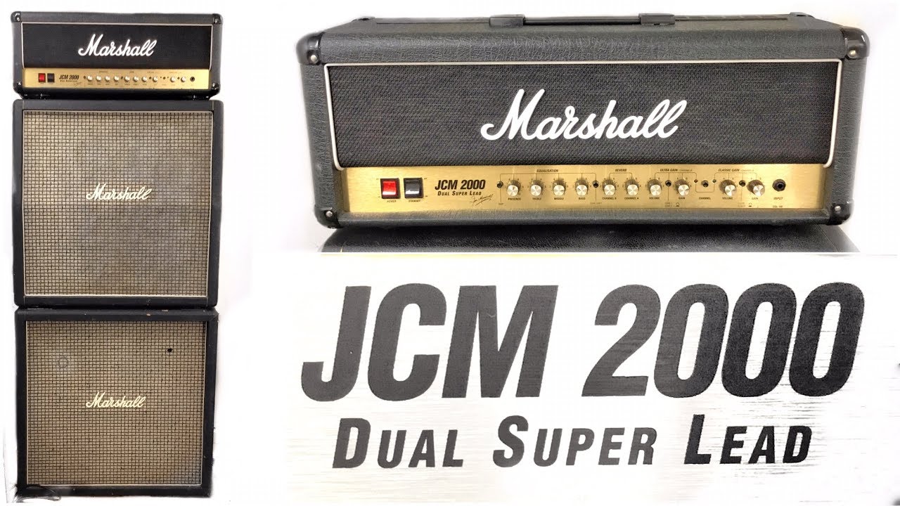 Marshall JCM2000 DSL - Versatile and REALLY EASY TO PLAY! - YouTube