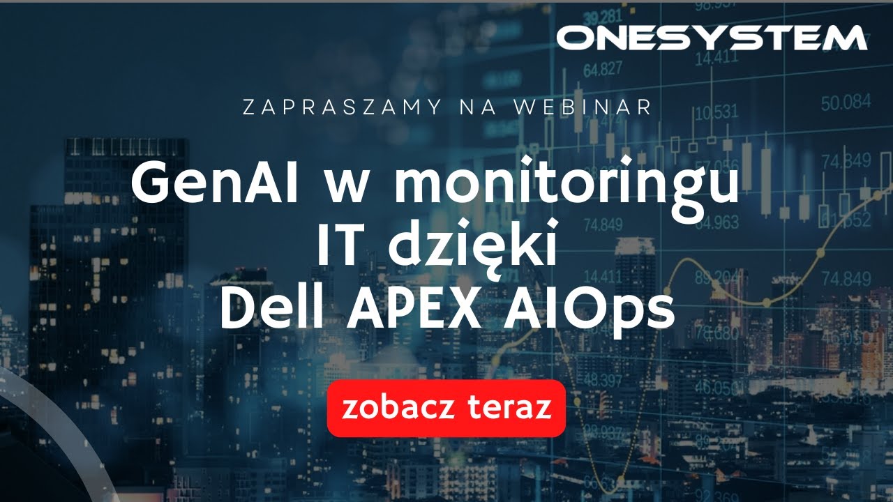 GenAI w monitoringu IT dzięki Dell APEX AIOps - YouTube