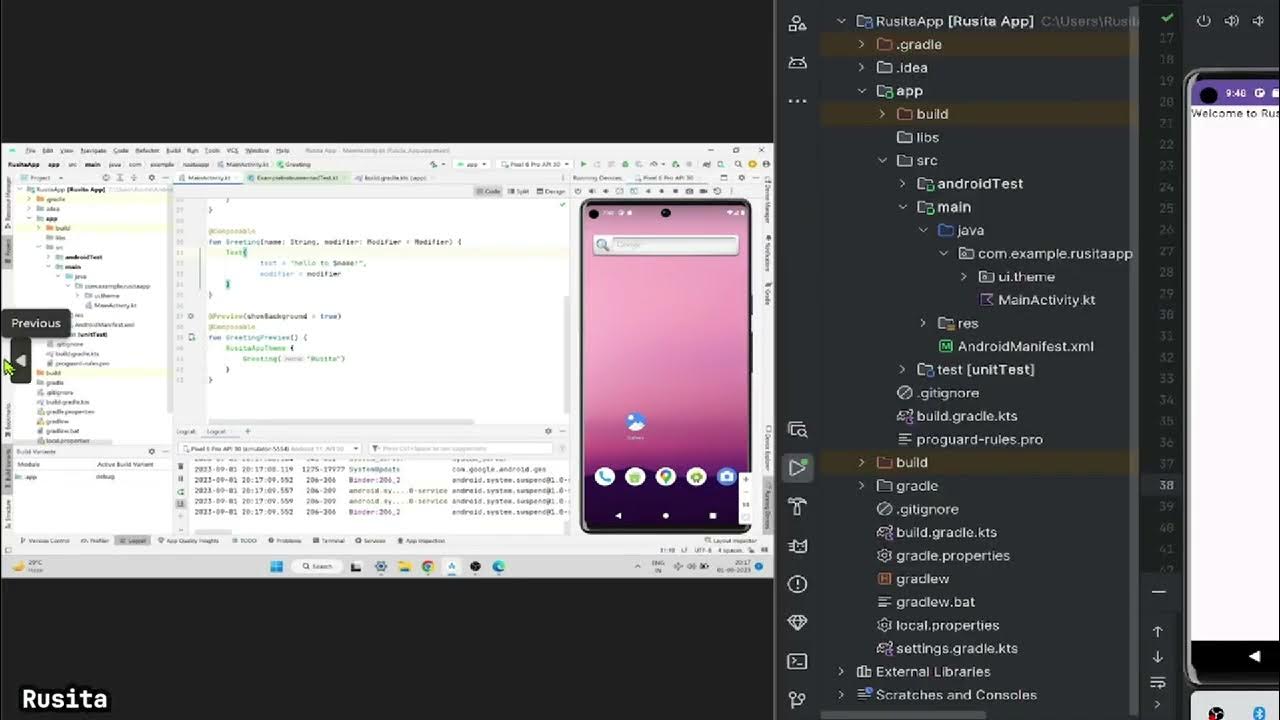 How to enable New Ui in Android Studio (Giraffe) - YouTube