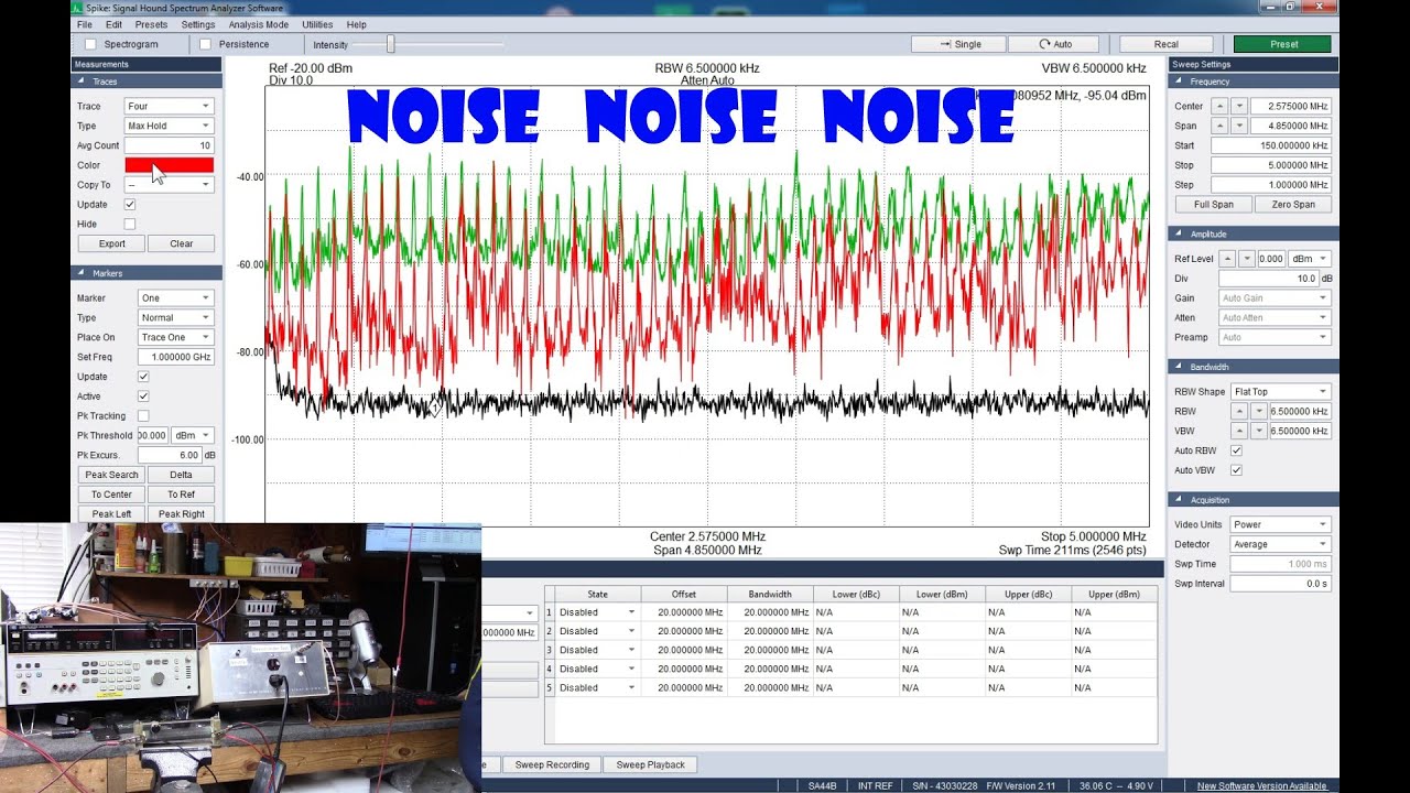 Looking at battery charger noise with a LISN Line Impedance ...