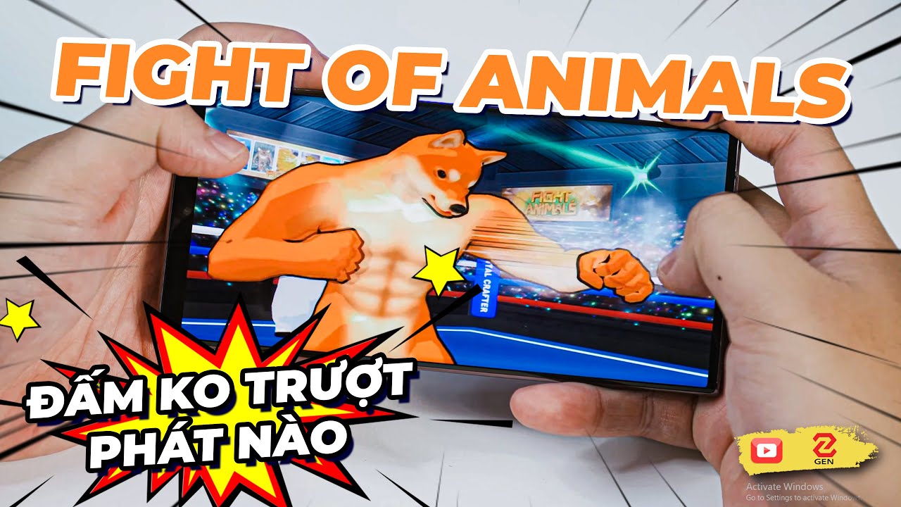 Chơi thử Fight of Animals: game dành cho người yêu thú cưng nhưng THÍCH ...