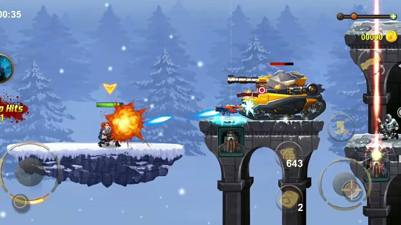 Metal Squad || Winter campaign || Level 3-6 - YouTube
