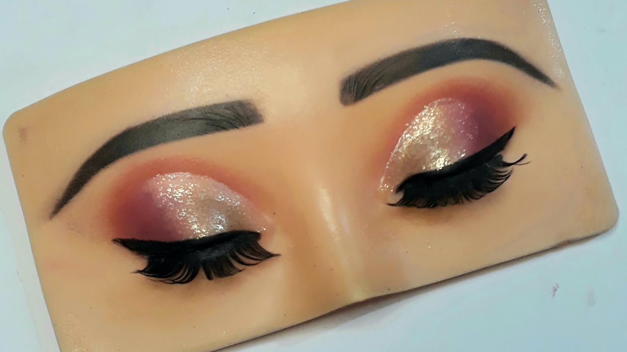 Bridal/Party half cut crease eye makeup step by step tutorial||#makeup ...