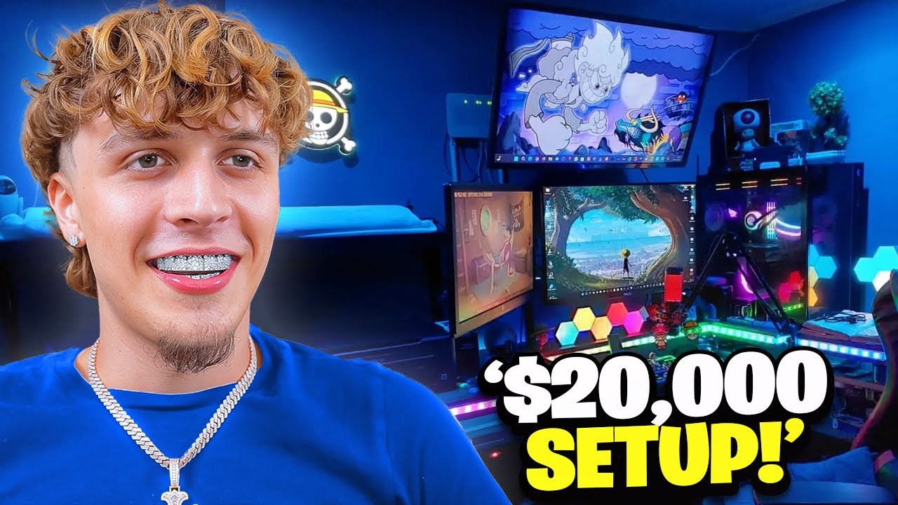 Shvfty Shows Off His NEW Streaming Setup! ($20,000+) - YouTube