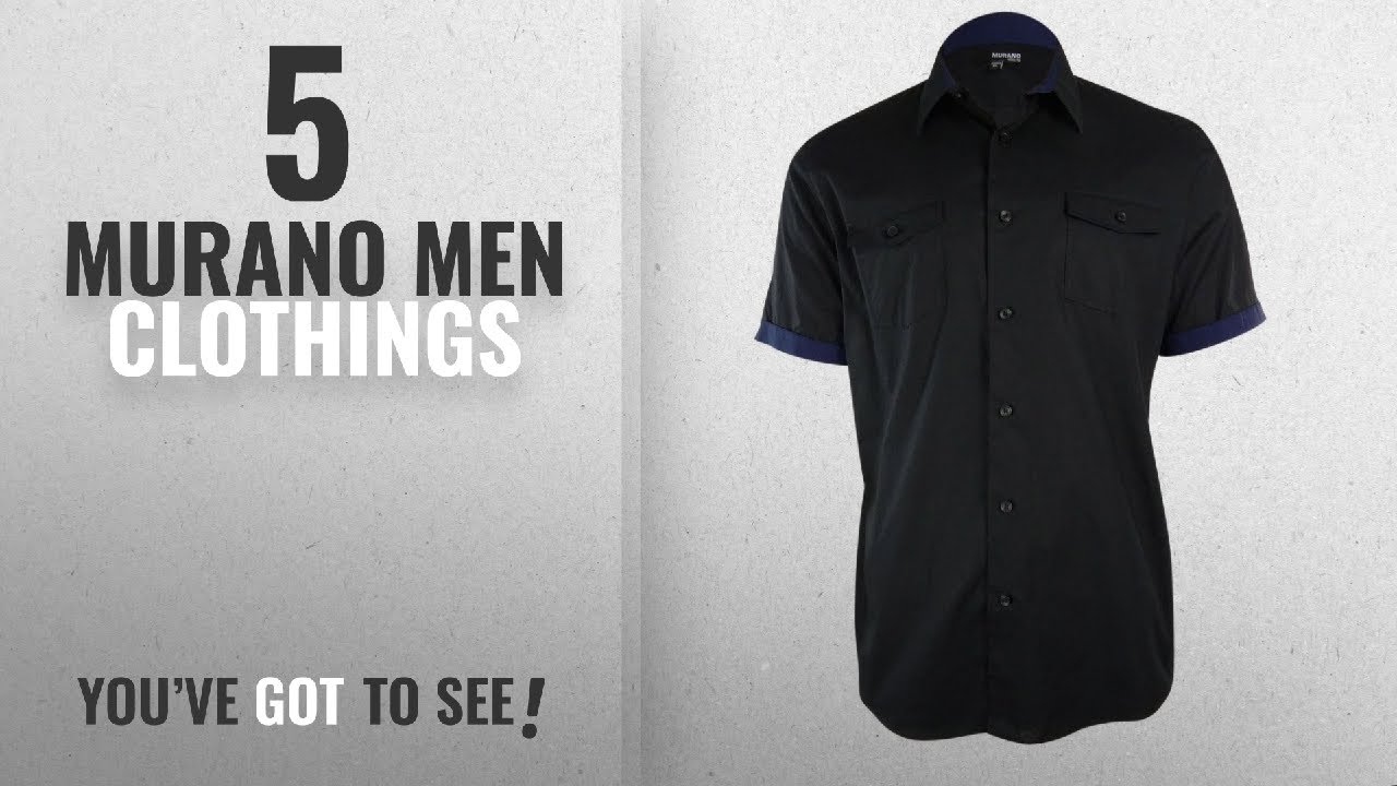 Top 10 Murano Men Clothings [ Winter 2018 ]: Murano Men's Slim Fit ...