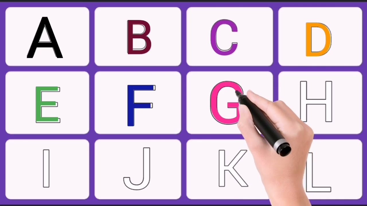 Abcd||#abcd ||abcd Alphabets writing practice ||Nursery kids tv ||kids ...