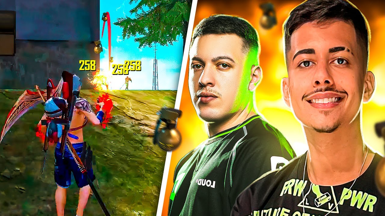 FUI O GRANADEIRO DO SQUAD E JOGUEI MUITO!! FREE FIRE - YouTube