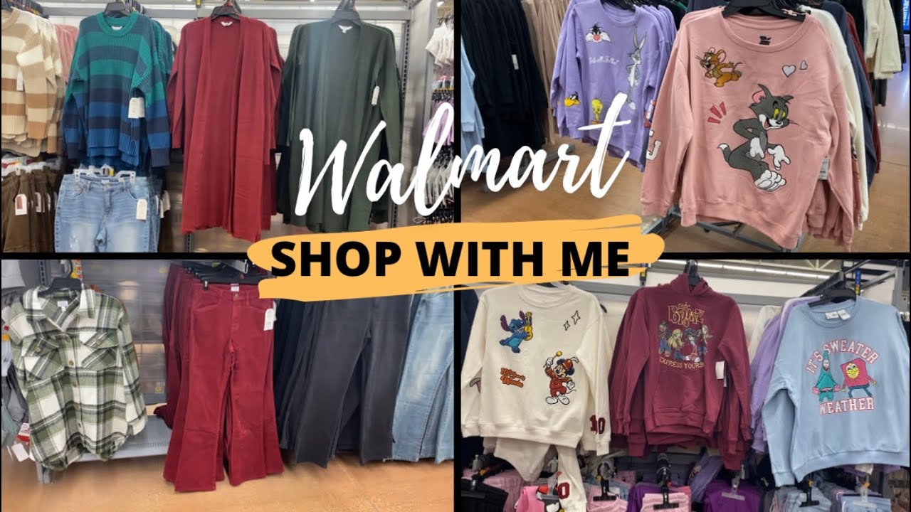 WALMART WOMEN’S CLOTHES SHOP WITH ME ️ WALMART WINTER CLOTHING ️ ...