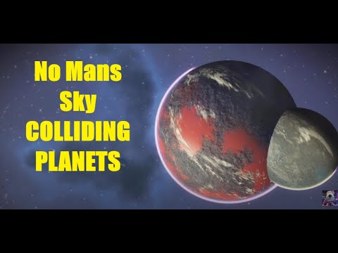 No Mans Sky Colliding Planets - YouTube