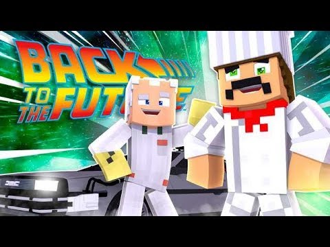 *NEW* Minecraft BACK TO THE FUTURE MOD! TIME TRAVEL & RIDE HOVER BOARDS ...