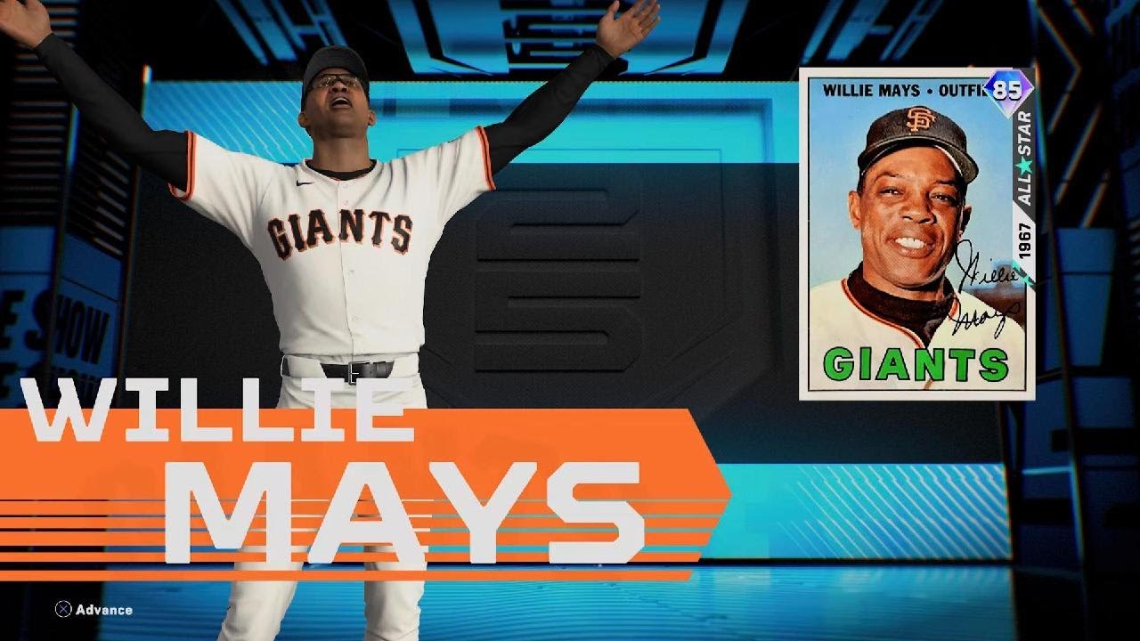 MLB The Show 25 - Free 85 Overall *Diamond* Willie Mays - YouTube