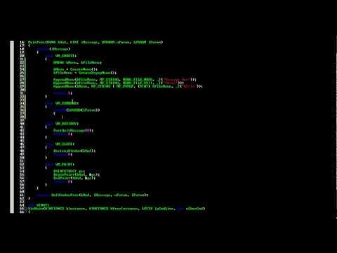 -WINDOWS API- Programming Windows Menus C++ - YouTube