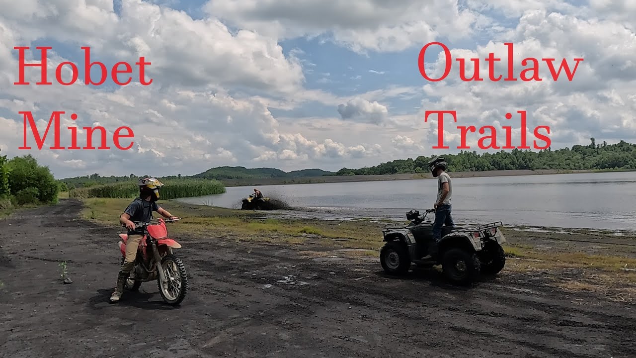 Trail Riding to Hobet Mine From Ivy Branch Hatfield McCoy Trails - YouTube