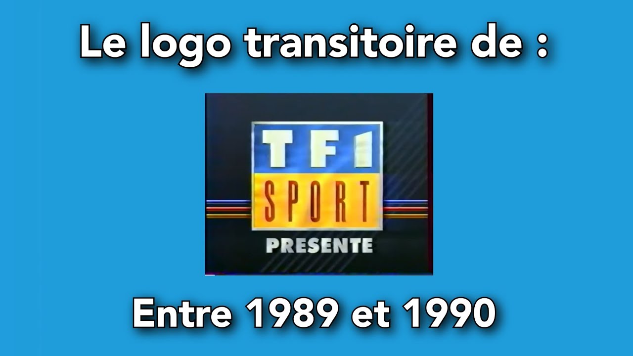 L'histoire du Logo transitoire de TF1 Sports de 1989/1990 - YouTube