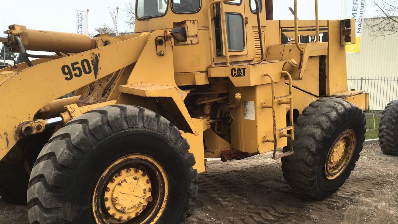CAT 950B 1986 for sale at www.lamersmachinery.com part 1 - YouTube