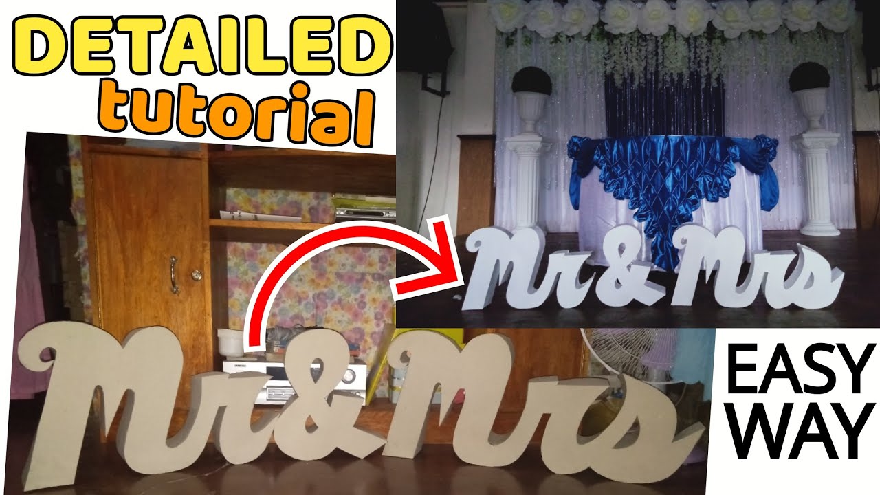 Letter Standee DIY | 3D Letter Standees | DIY 3D Letters | Standees ...