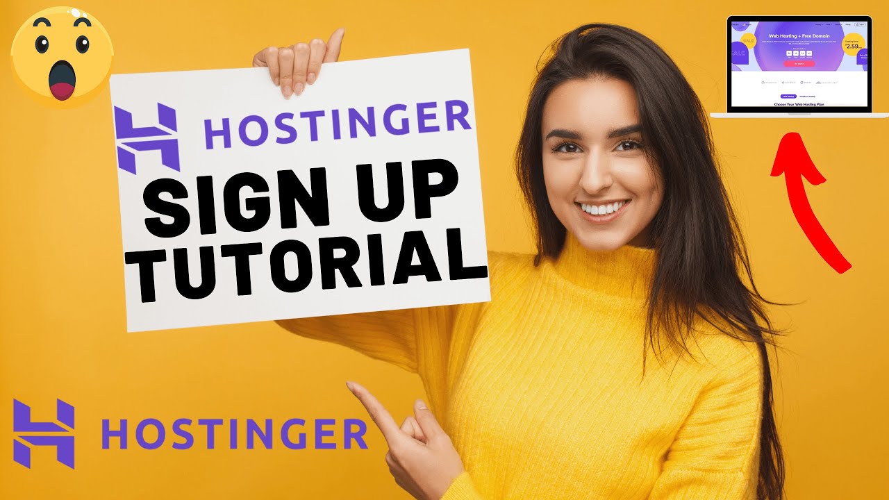 How To Sign Up With Hostinger Web Hosting | Hostinger Sign Up Tutorial ...