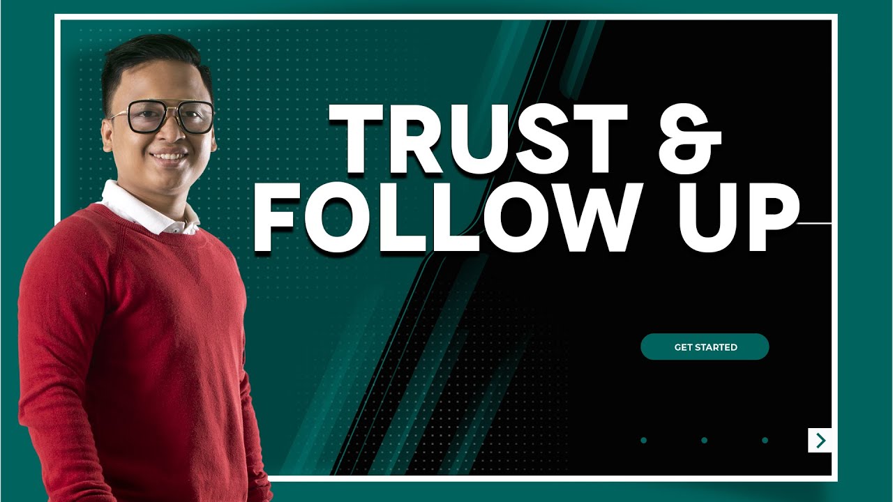 MARKETING TIPS | Trust & Follow Up - YouTube