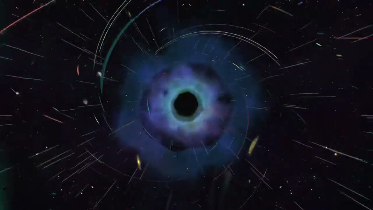 Multiverse Dimensional Space Travel Background Effect Footage + Sound ...