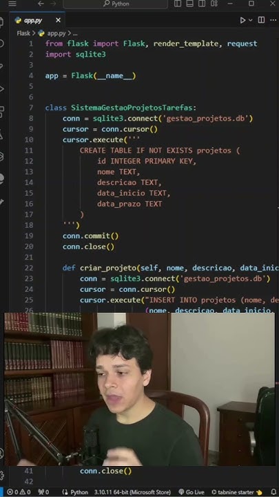 Criando um sistema completo com Flask - YouTube