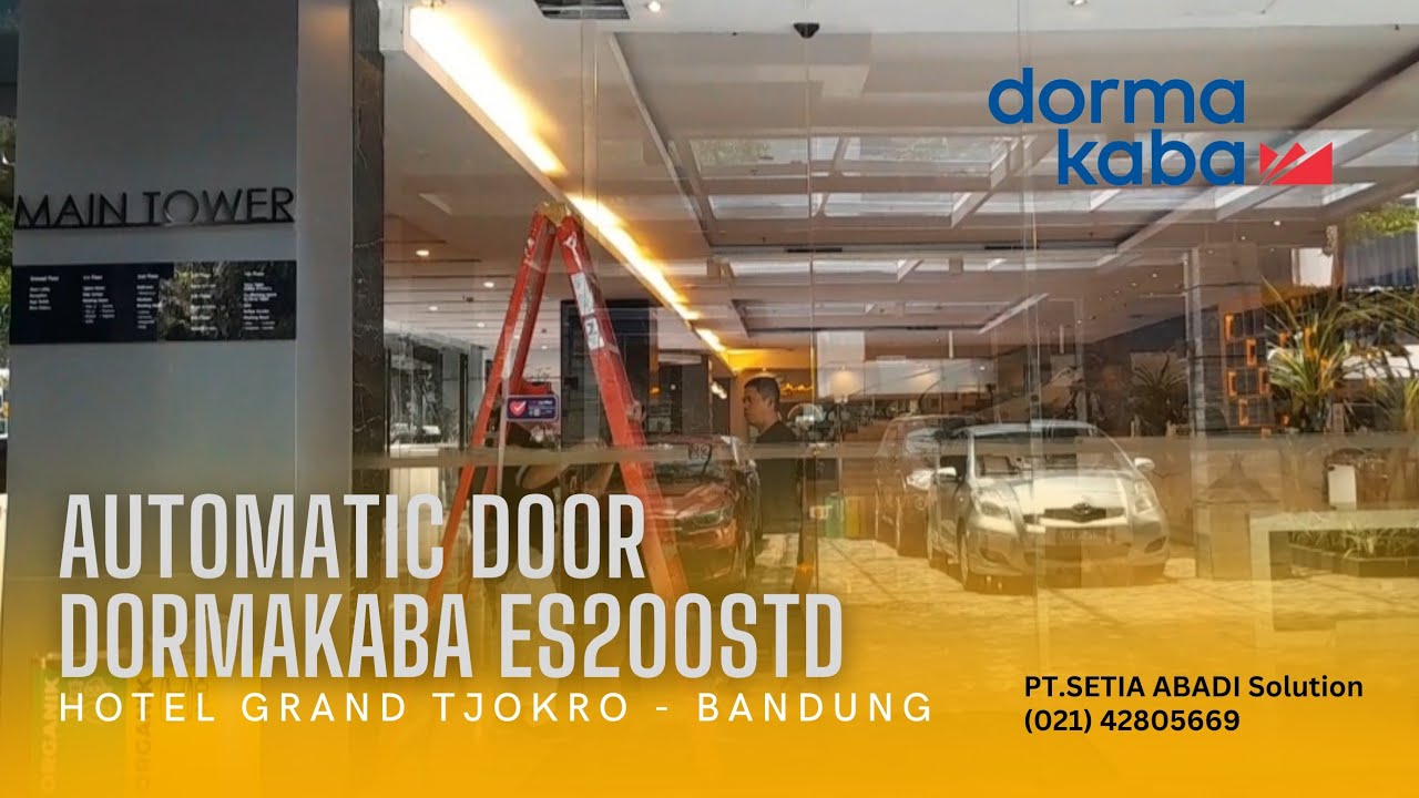 DormaKaba ES200 STD Hotel Grand Tjokro Bandung | ERROR E6 - YouTube