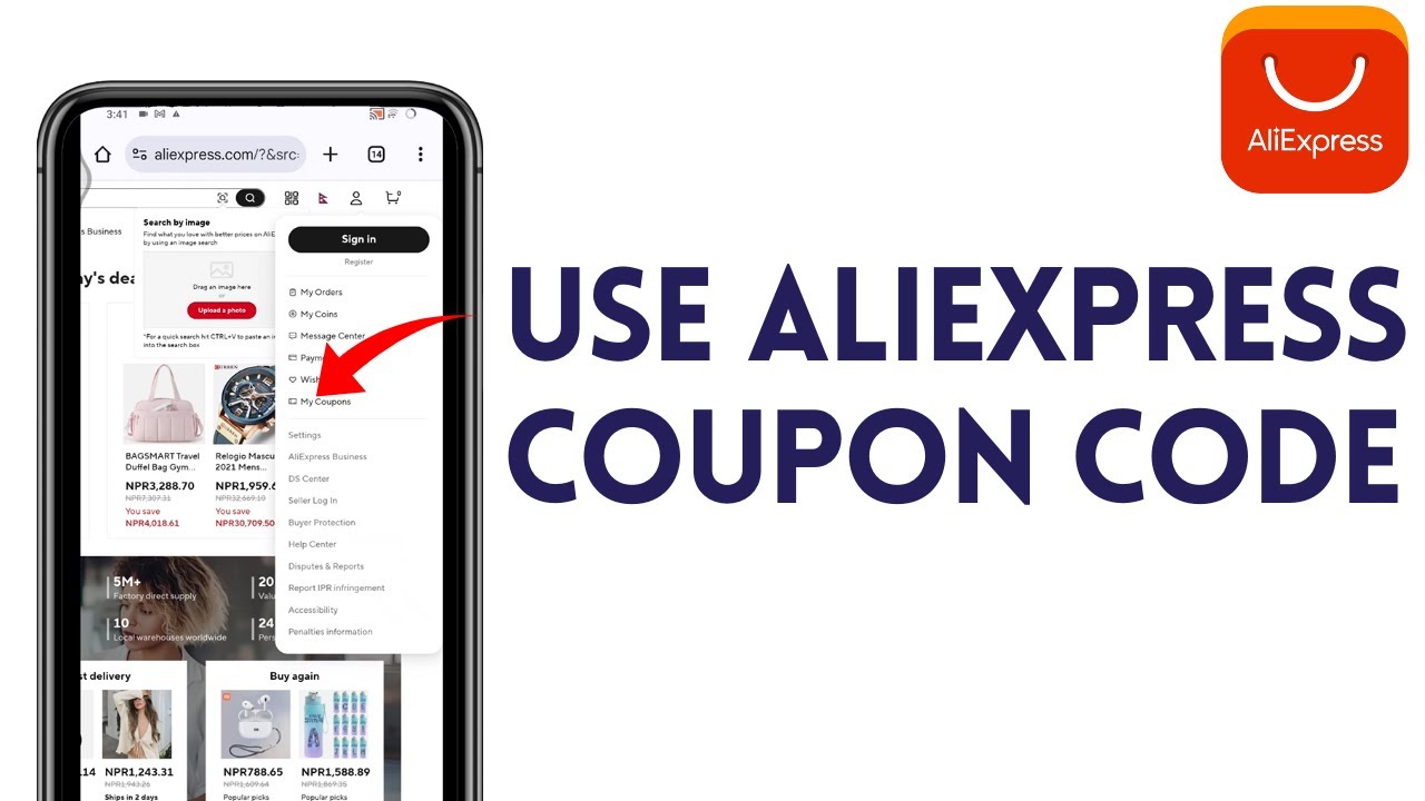 How To Use Aliexpress Coupon Code - (Full 2025 Guide) - YouTube