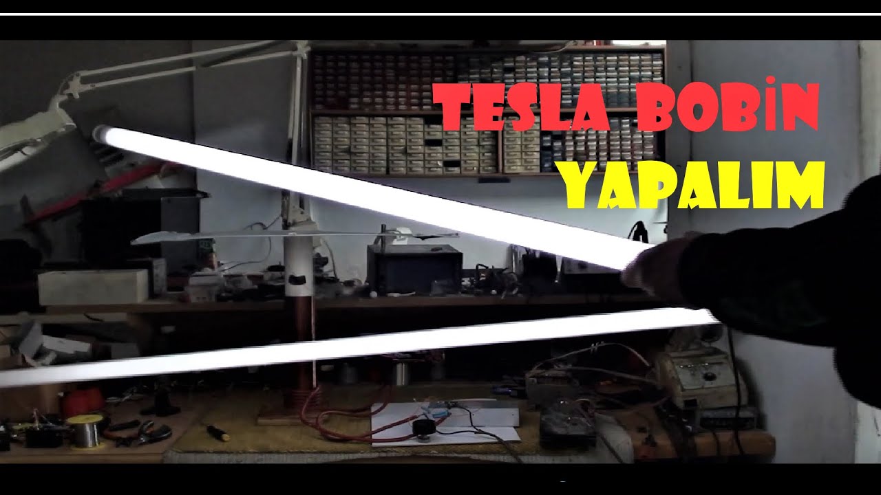basit güçlü tesla bobin nasıl yapılır - YouTube