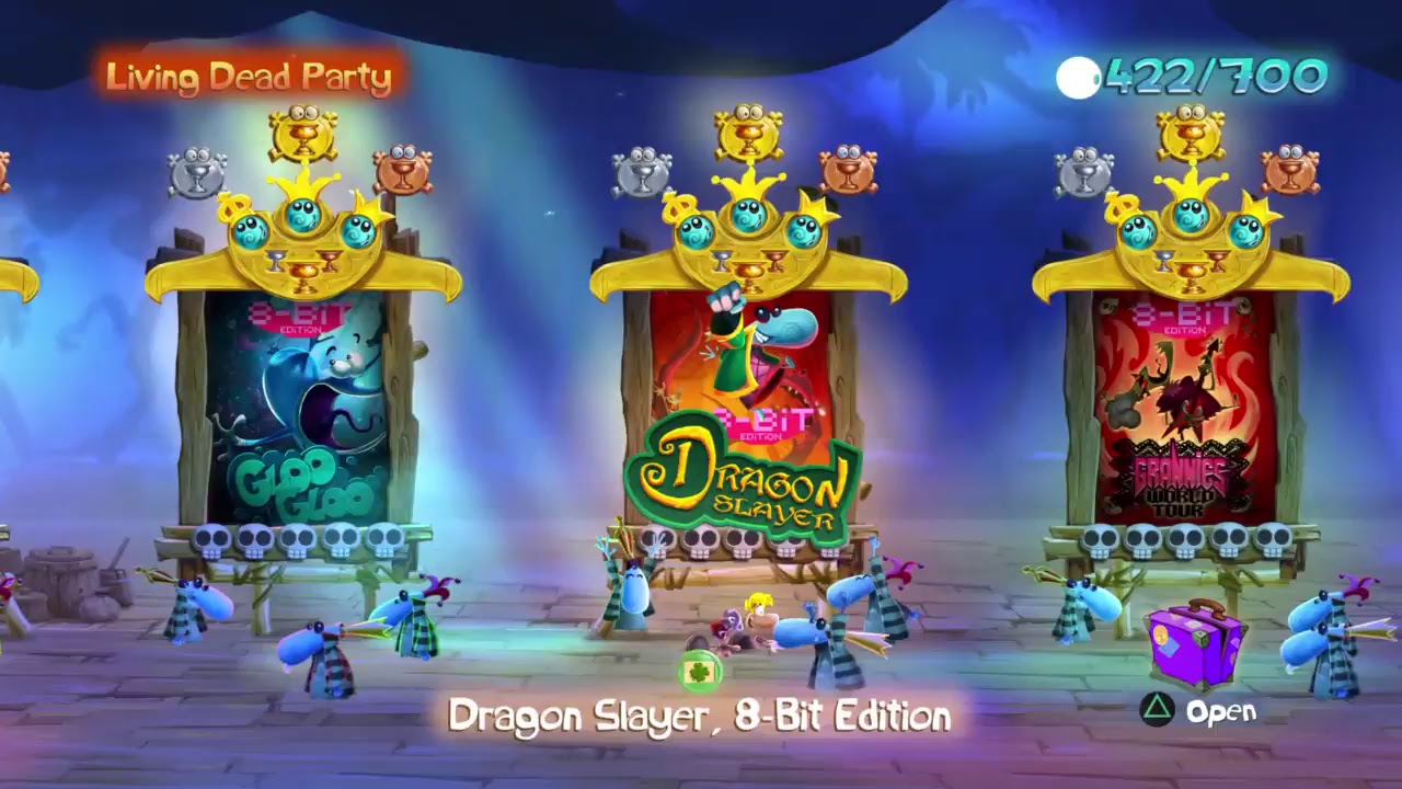 Rayman Legends Dragon Slayer 8-bit edition - YouTube