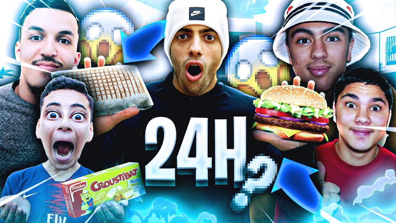 LES YOUTUBERS DÉCIDENT CE QUE JE MANGE PENDANT 24H ! ( Adem&Bilal ...
