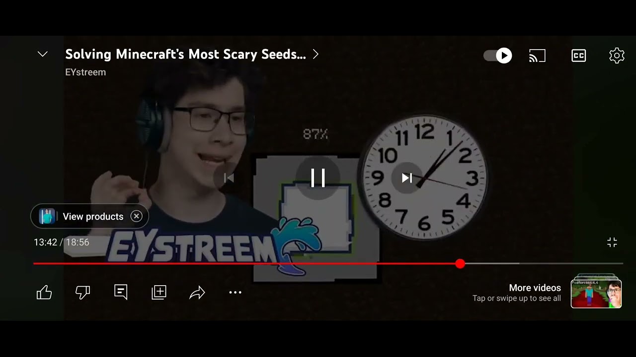 Eystream seriously missed these scary things in his videos. - YouTube