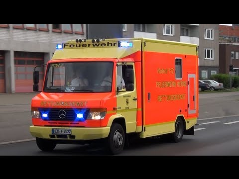 RTW BF Herne FW 1 (Zusammenschnitt) - YouTube