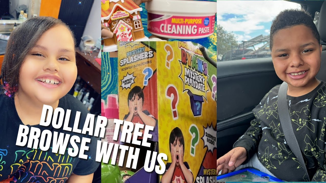 MY IRISH TWINS GO CRAY IN THE DOLLAR TREE BROWSE WITH ME UNCUT - YouTube
