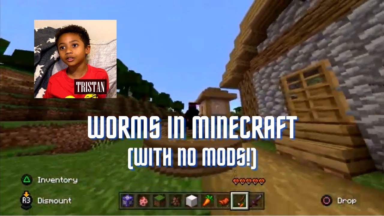 Worms in Minecraft Tutorial (With No Mods!) - YouTube