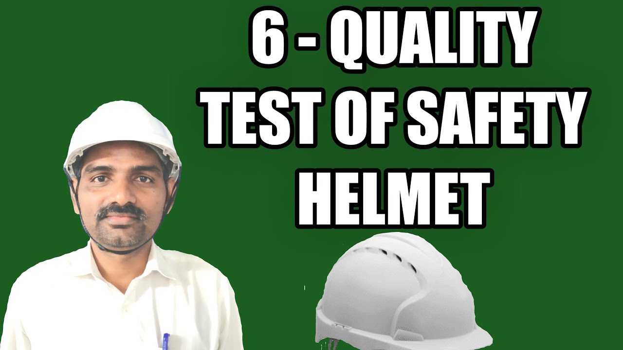 Safety helmet quality test - YouTube