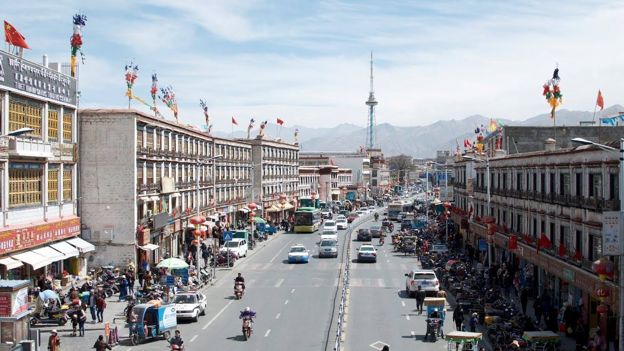 Tibet, Lhasa, Exploring from Potala Palace to Jokhang Temple 2019 (Osmo ...