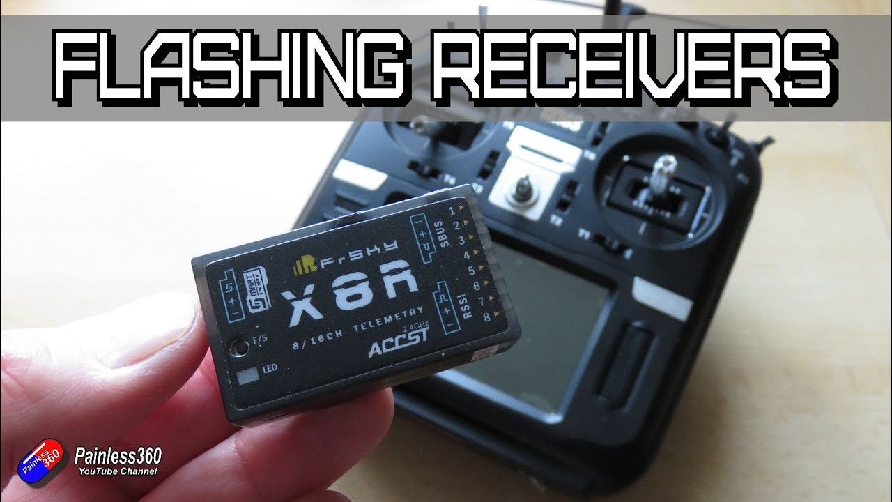 RadioMaster TX16s: Flashing/Updating Radio Receivers (Simple Process ...