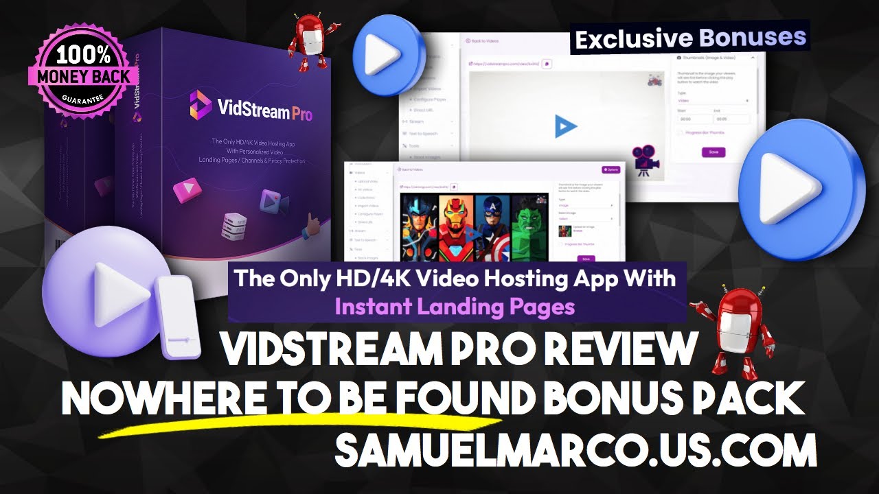 🔥 VidStream Pro Review - VidStream Pro Hosts Your Videos 🔥 - YouTube