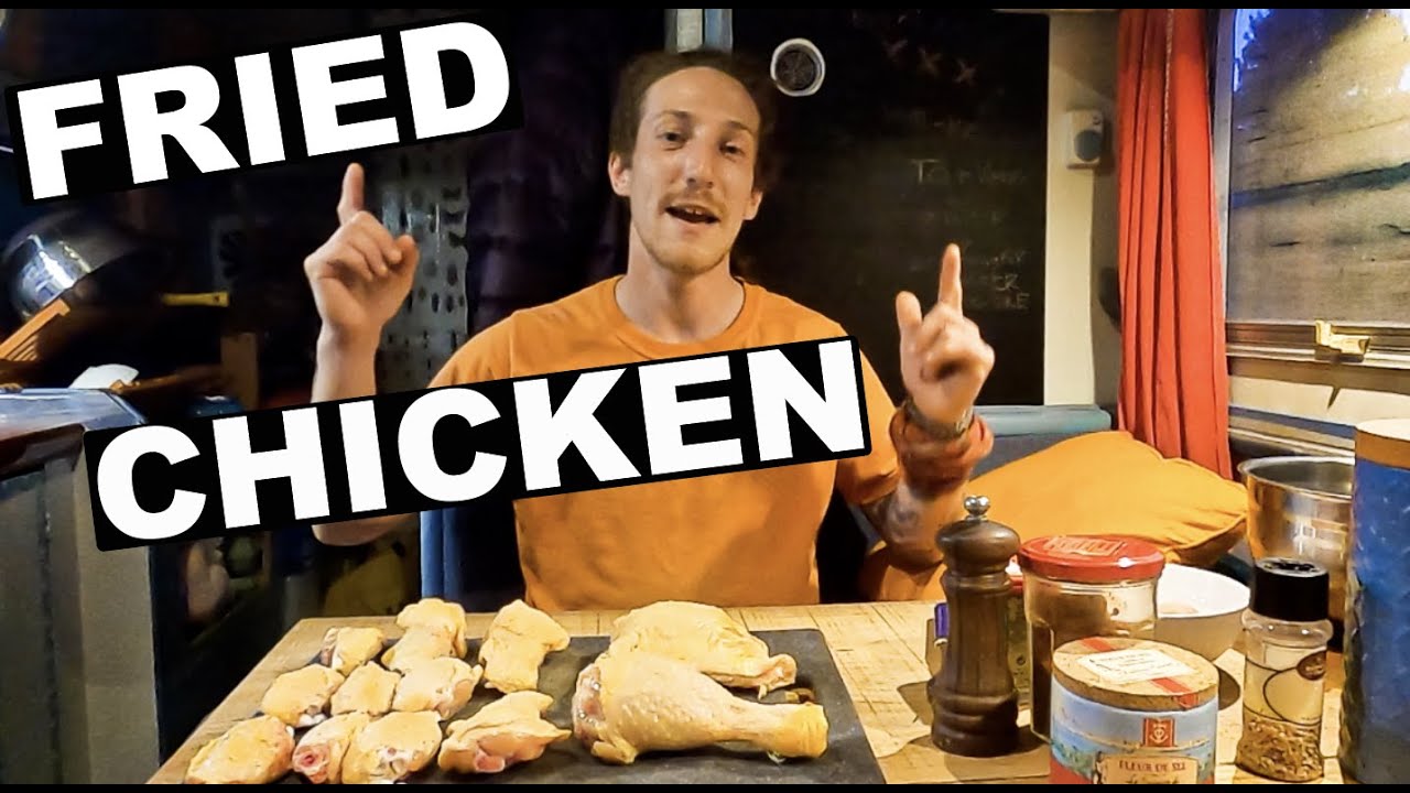FRIED FREE RANGE CHICKEN RECIPE - YouTube