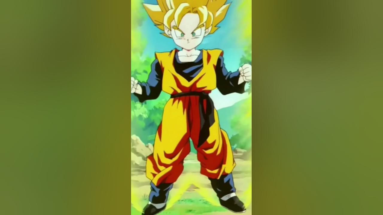 Goten all forms #goten #dragonball #supersaiyan - YouTube