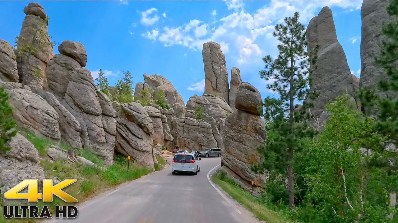 Needles Highway Complete Scenic Mountain Drive - South Dakota Custer ...