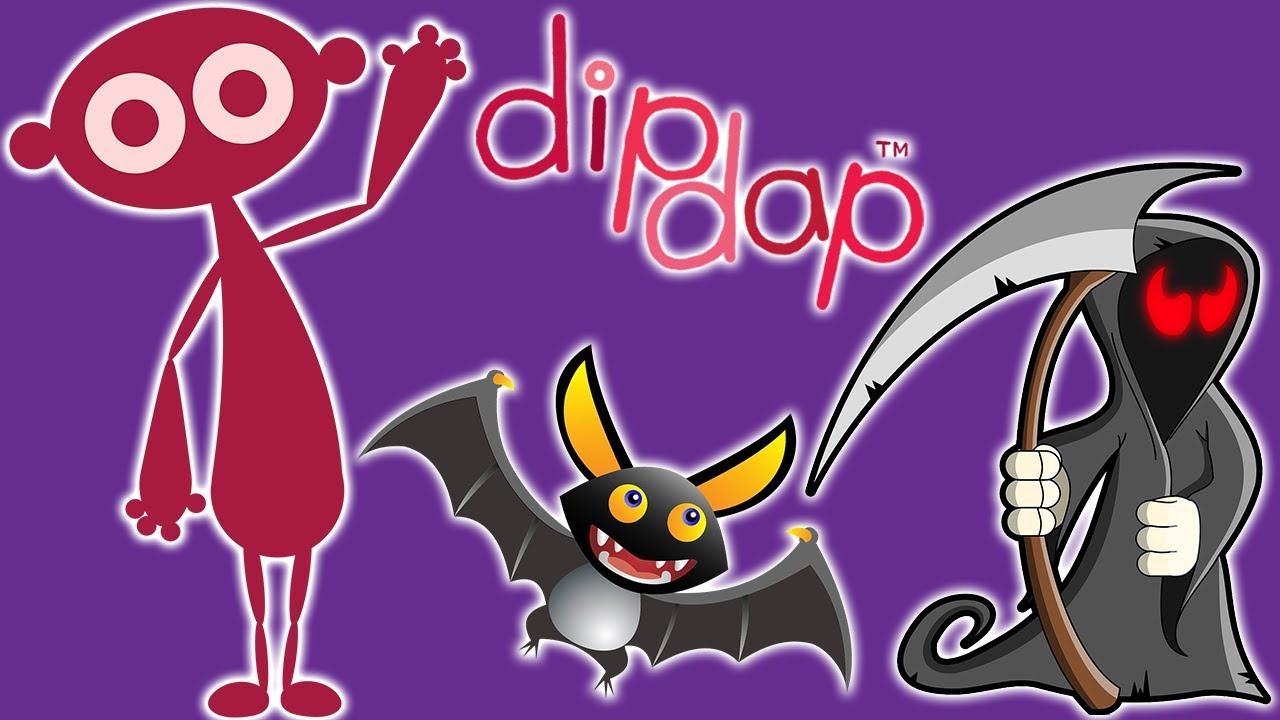 Animation for Kids | Dipdap - Scary Things | Funny Cartoons for Kids ...